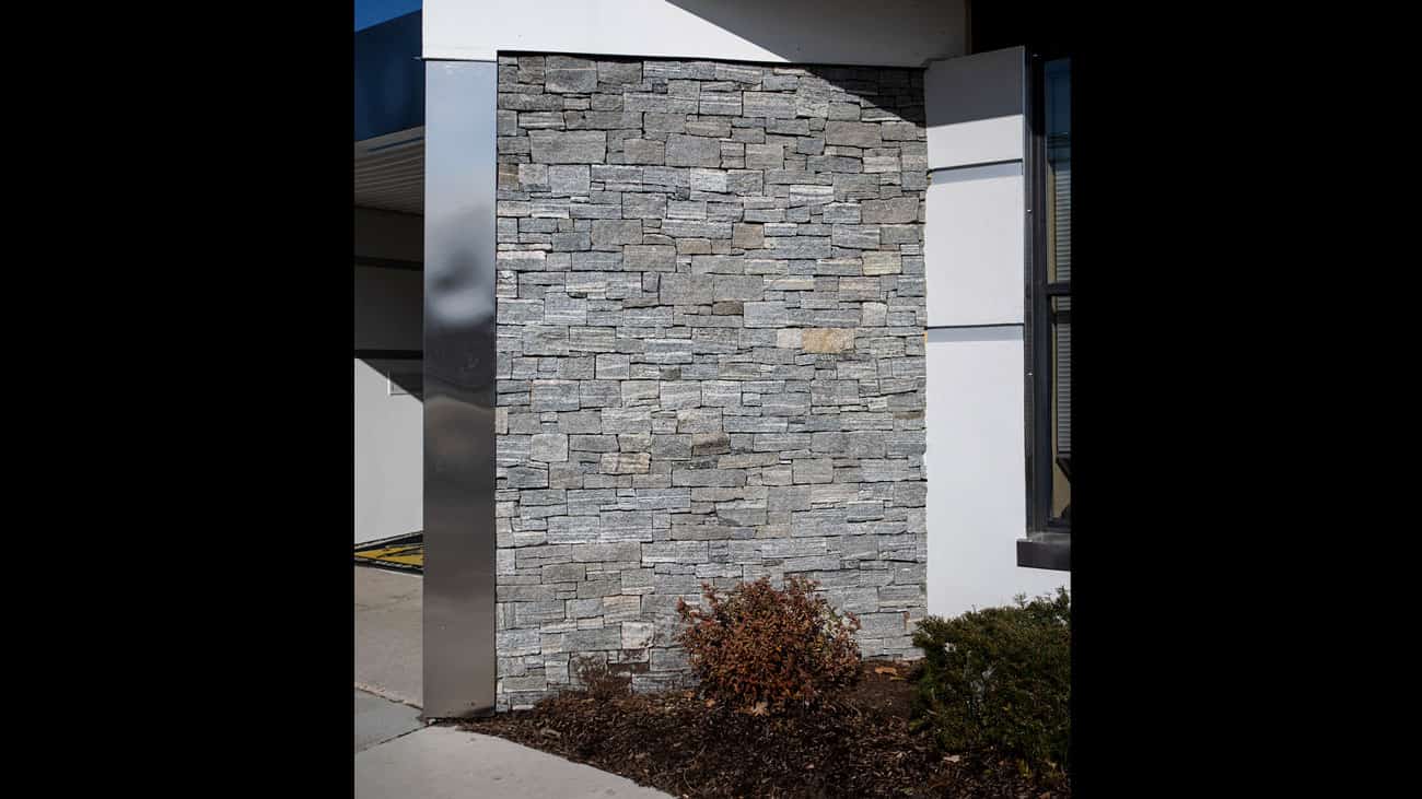 Bristol Black Commercial Exterior - Realstone Systems