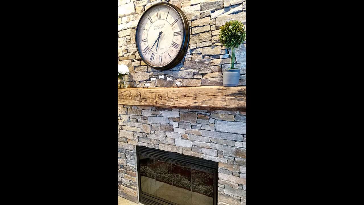 Greystone Gold Fireplace and Hearths - Realstone Systems