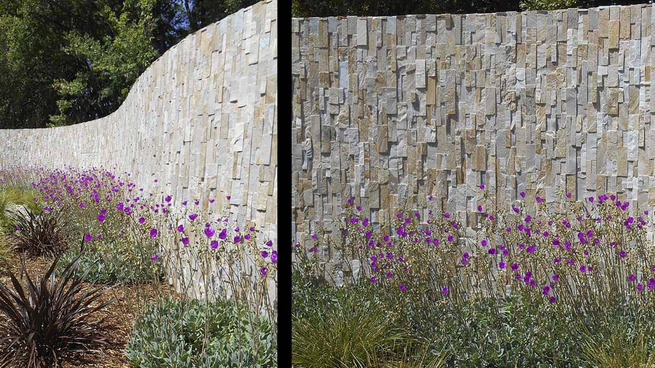 Sierra Accentstone Radius Hardscape Wall - Realstone Systems