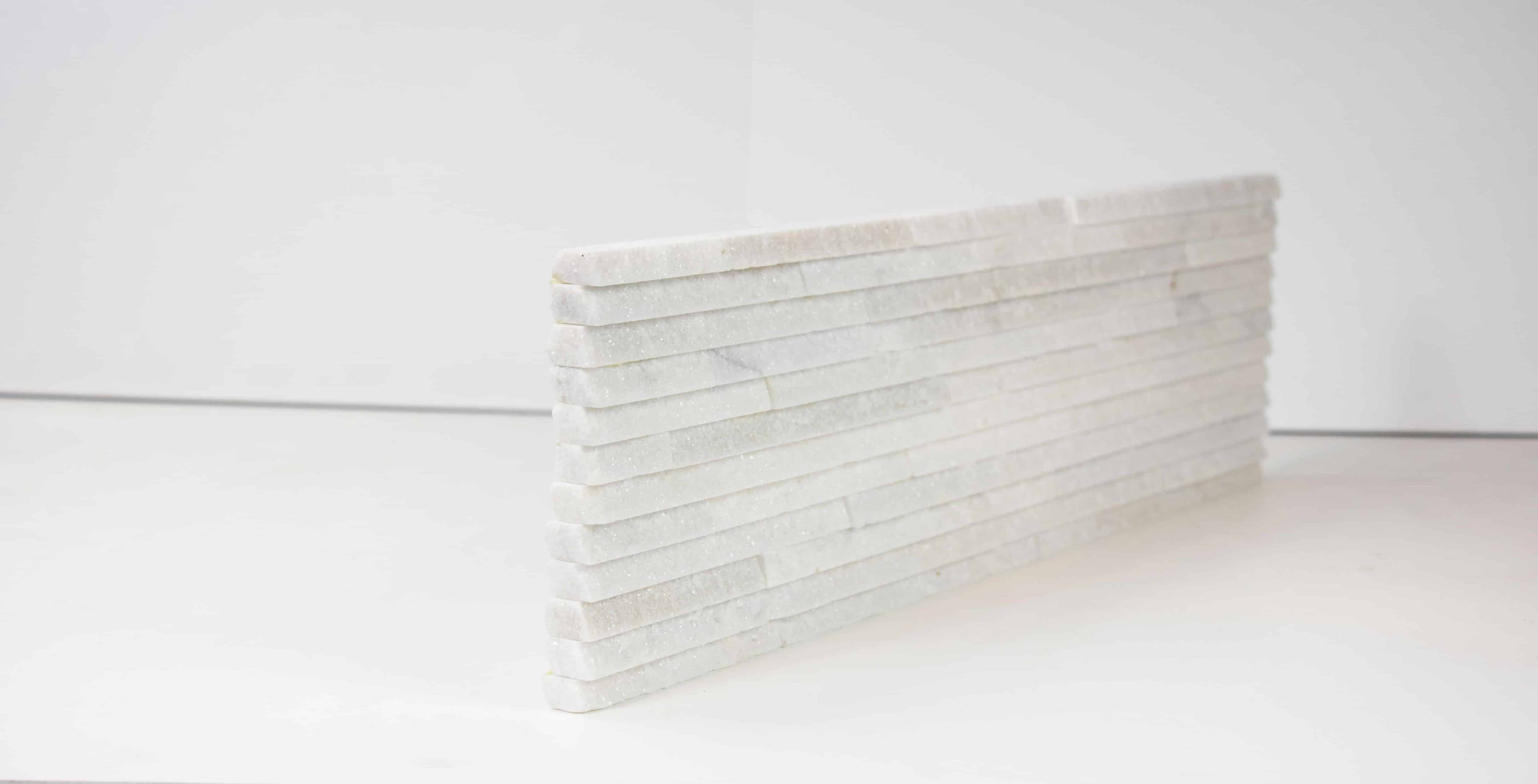 Arctic White Shadowstone Corner - Realstone Systems
