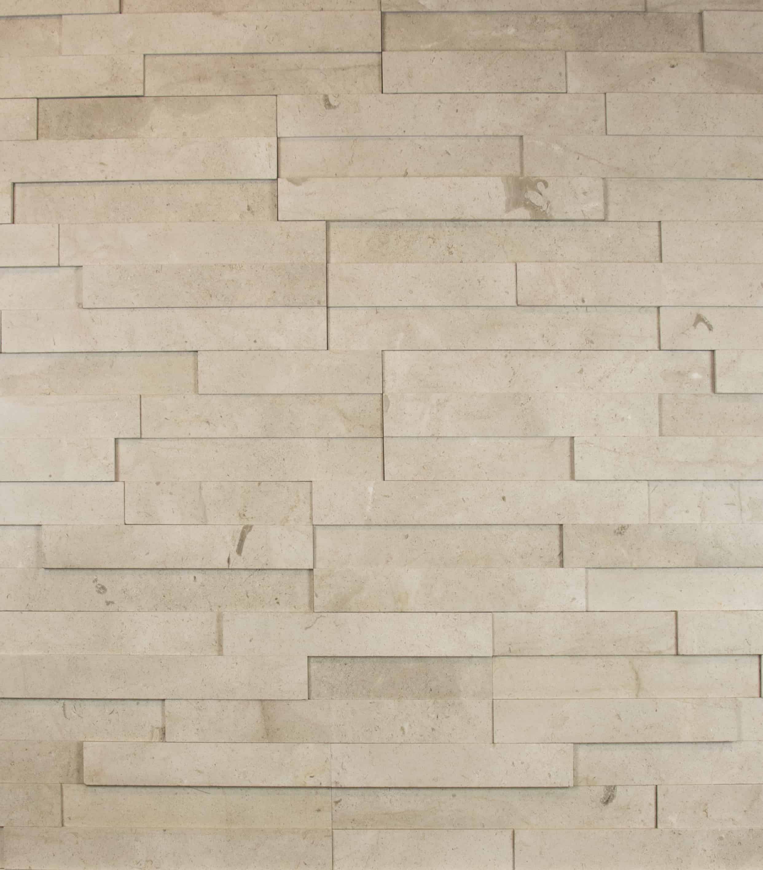 Indiana Limestone Rock Face Wall Cap - Realstone Systems