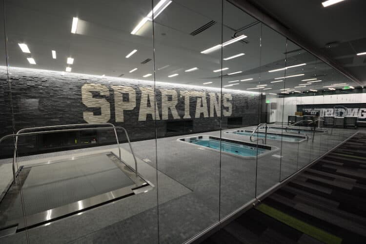 The Michigan State University Sports Medicine and Performance facility ...
