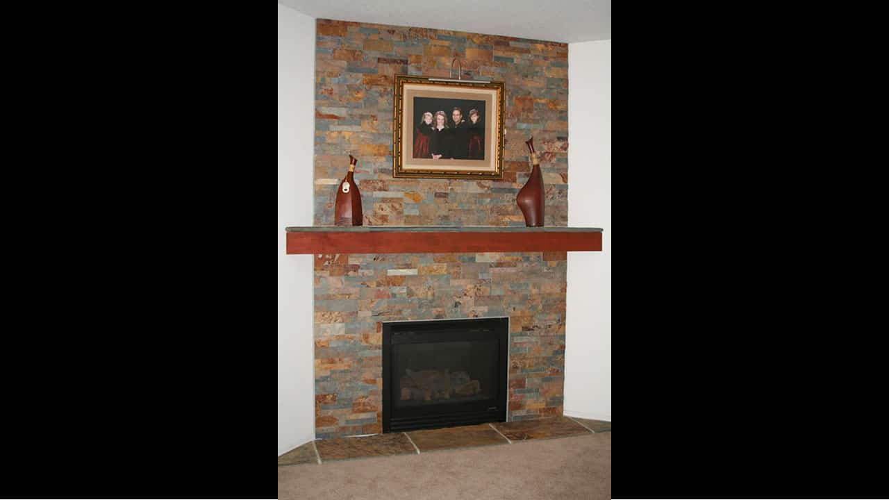 Terracotta Accentstone Fireplace - Realstone Systems