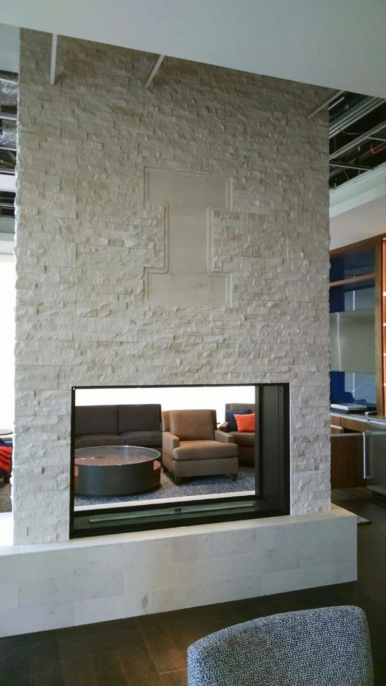 Top 10 multi-sided fireplaces - Realstone Systems