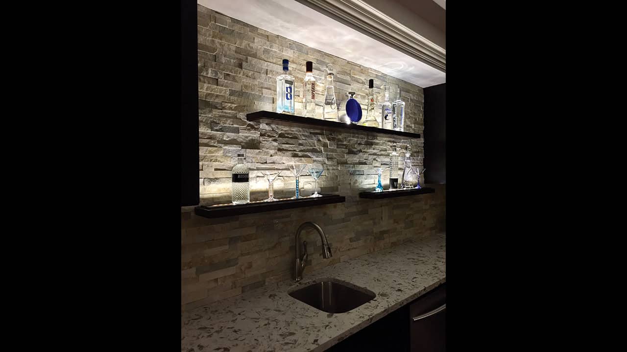 Silver Alabaster Shadowstone Bar - Realstone Systems