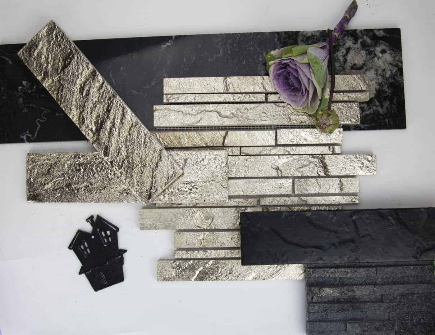 How about a little black magic to add drama to your space? - Realstone ...