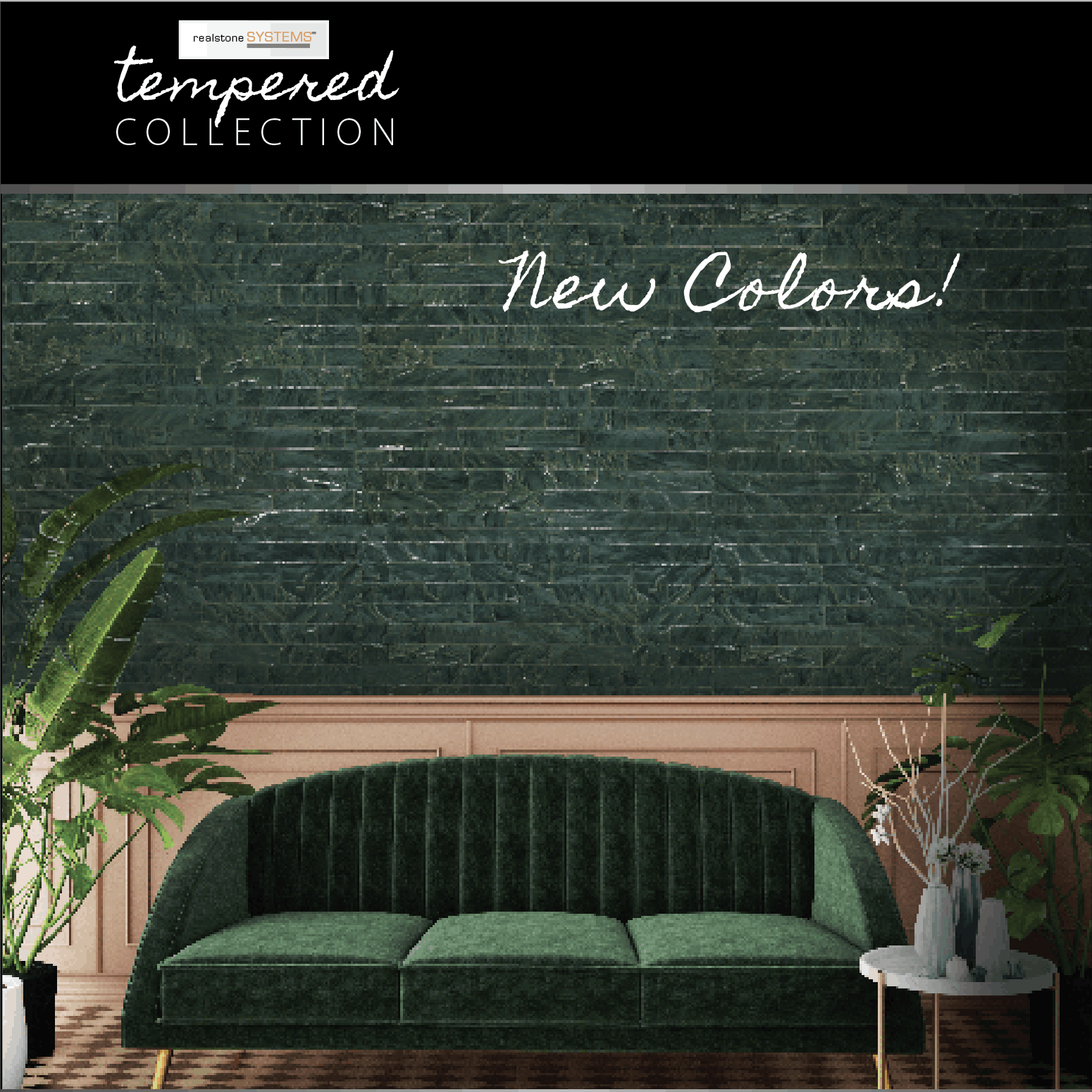 Introducing New Tempered Colors 2020 - Realstone Systems