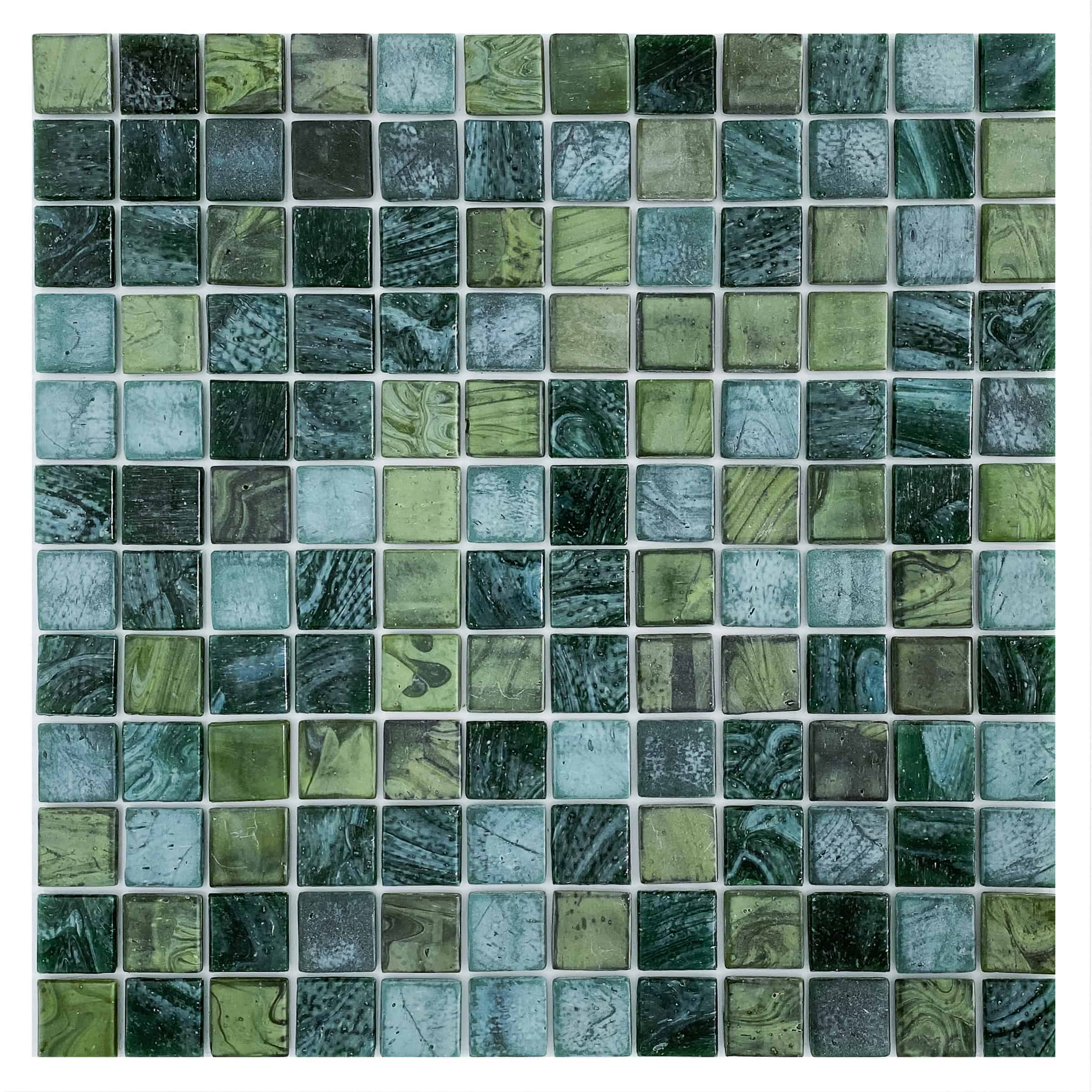 Green Glass Tile