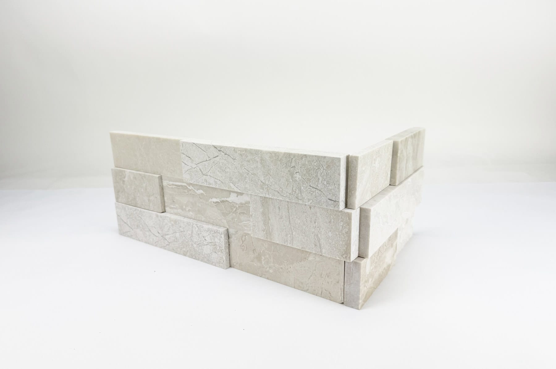 linen marble natural stone corner